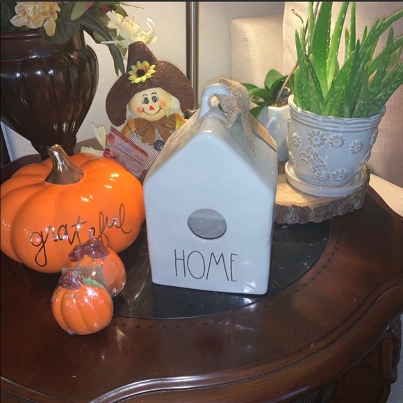 Rae Dunn | Accents | Rae Dunn Home Bird House With Burlap Bow | Poshmark
